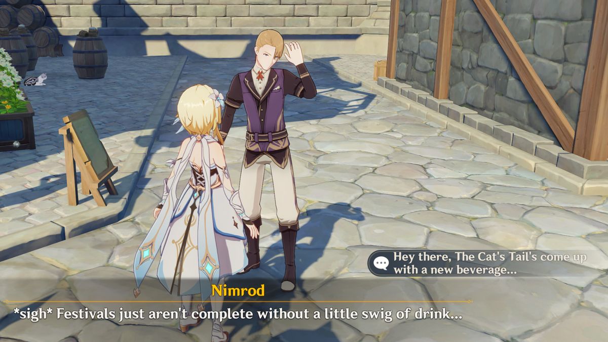 Genshin Impact Windbrew quest - how to mix the Windblume Festival drink ...