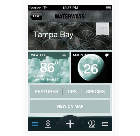 10 beautiful examples of iPhone app navigation | Creative Bloq