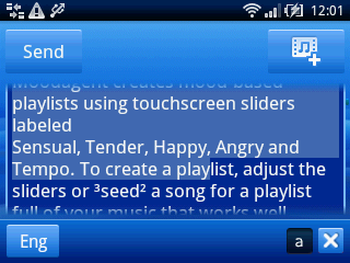 Sony Ericsson Xperia X10 Mini Pro: Interface - Sony Ericsson Xperia X10 ...