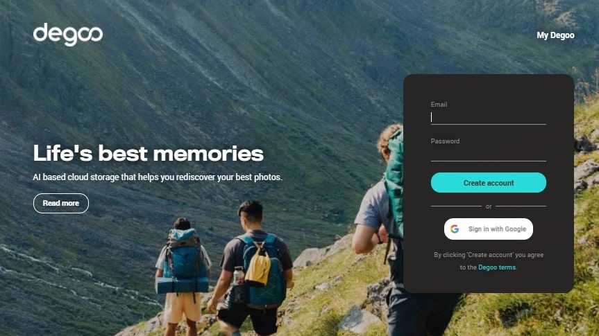 Degoo review | Creative Bloq