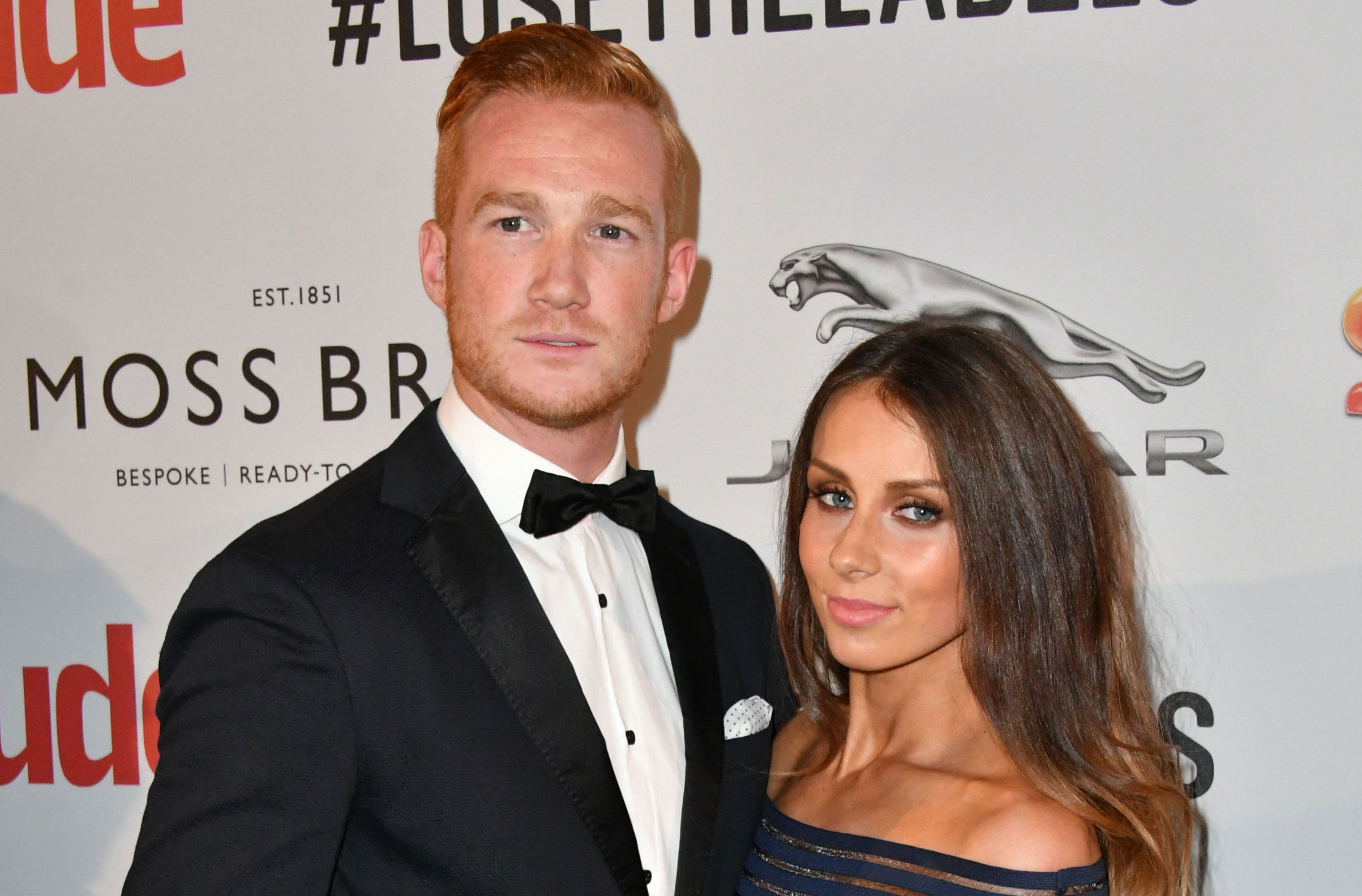 Greg Rutherford and partner Susie rush baby son Rex to hospital with ...