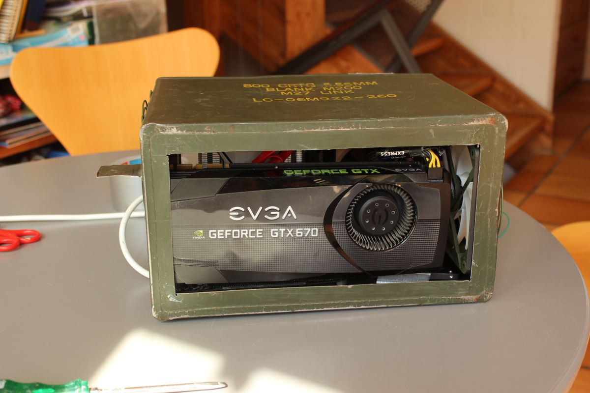 Build of the week: mITX Gaming Ammo Can “Munitionskiste” | PC Gamer