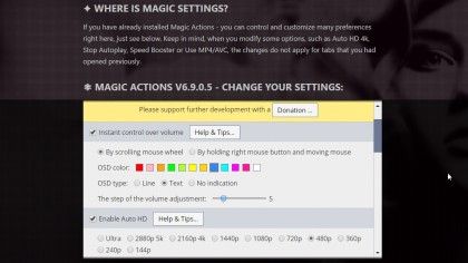Let Magic Actions transform YouTube into a home cinema | TechRadar