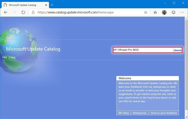 How to install a printer using the Windows Update Catalog driver on ...