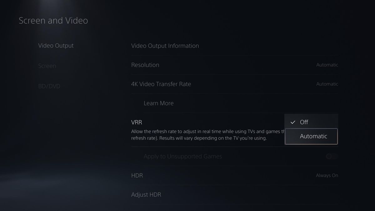 How to enable VRR (Variable Refresh Rate) on PS5 | Android Central