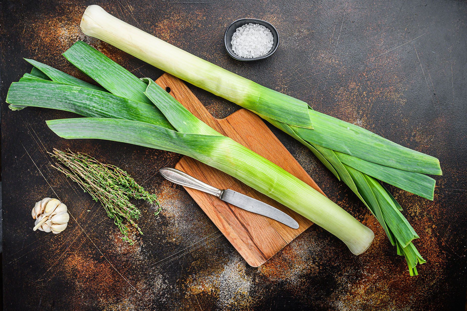 How to make the simple leek into a sumptuous supper, the Tom Parker ...
