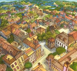The illustrated maps of Abi Daker | Creative Bloq