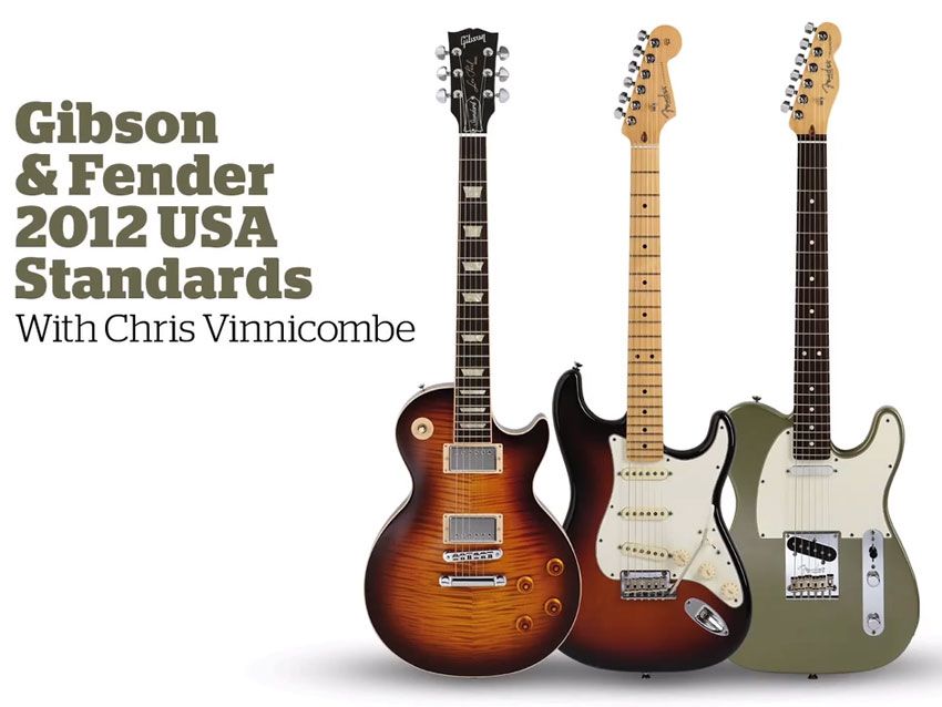 VIDEO: Fender and Gibson 2012 USA Standards demo | MusicRadar