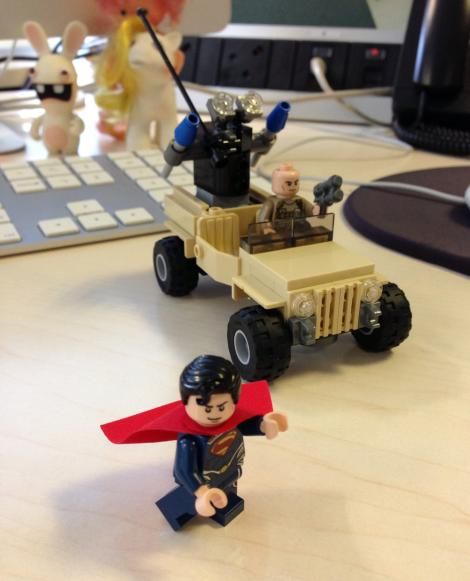 Exclusive close-up look at Man Of Steel LEGO sets | GamesRadar+