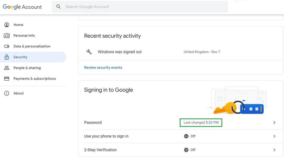 How to change your password in Gmail | Tom's Guide