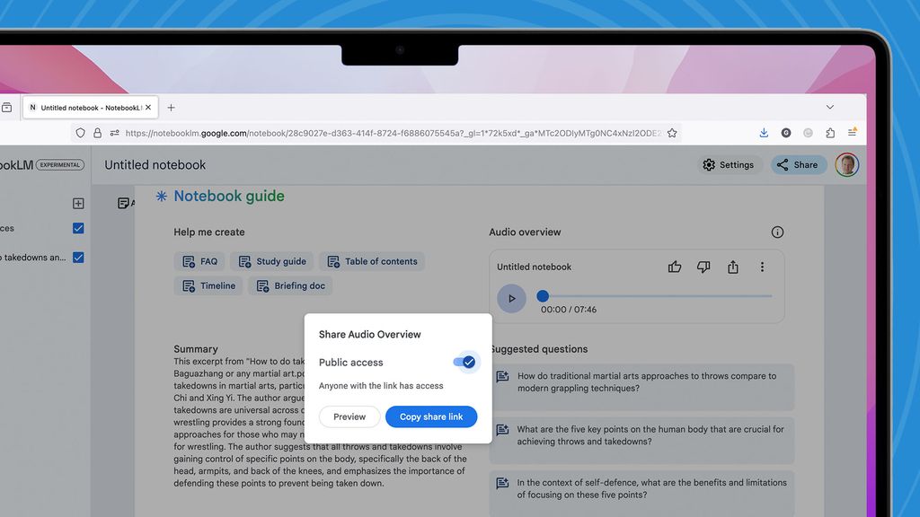 How to use NotebookLM, Google’s new AI audio generator that lets you make a stunningly real AI ...