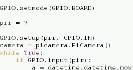 Now for the code - How to guard your home with Raspberry Pi - Page 4 ...