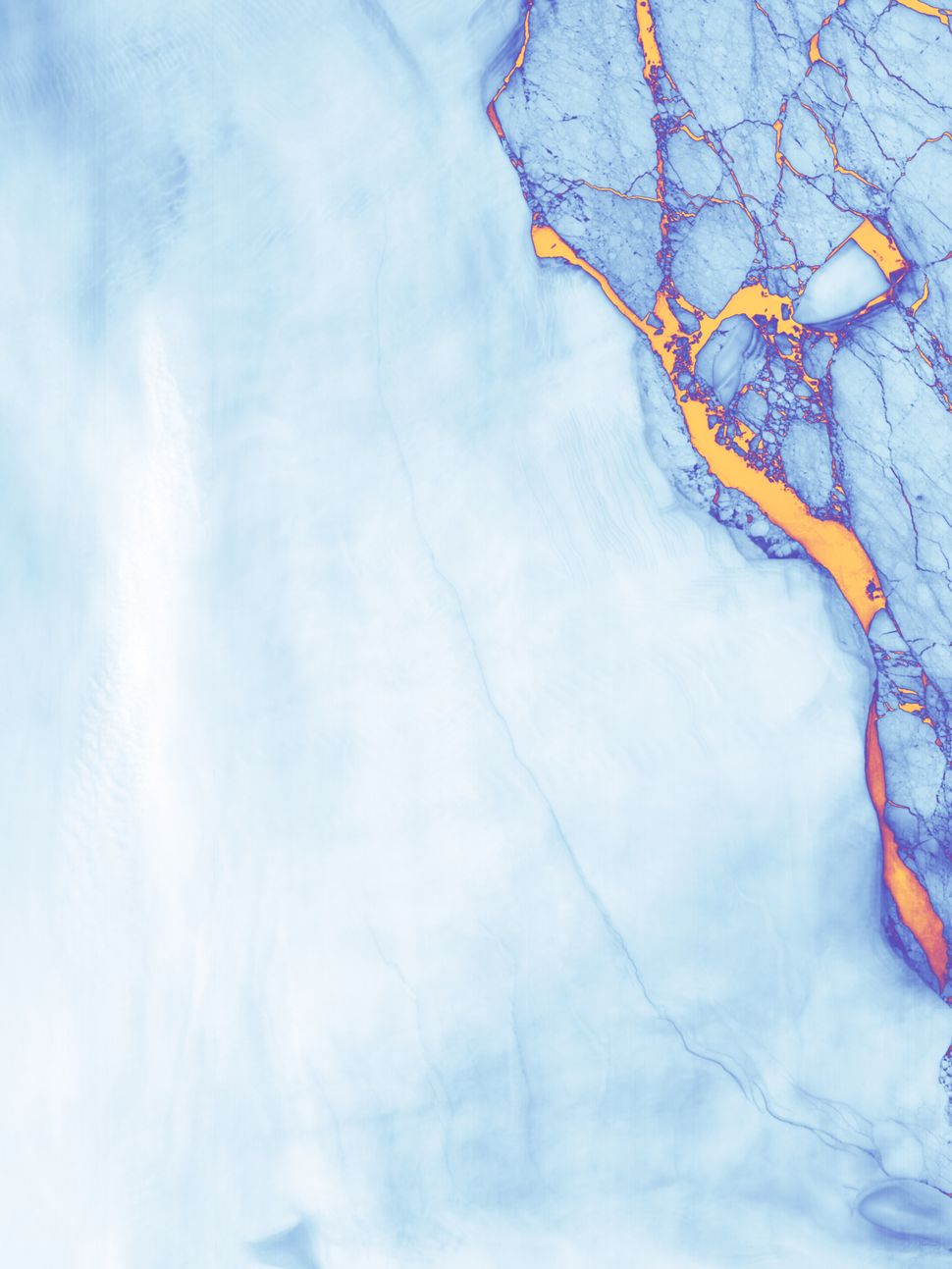 NASA Images Show Gradual Separation of Massive New Antarctic Iceberg ...
