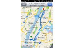How to Choose Alternate Routes with Maps for iOS 6 | Apple iOS 6 ...
