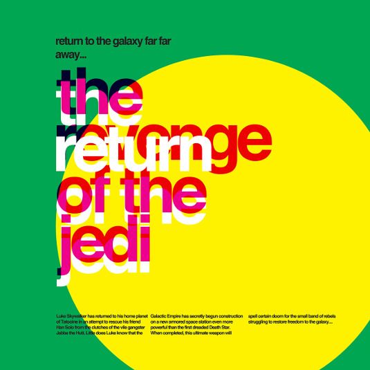 You'll love this typographic take on the original Star Wars | Creative Bloq