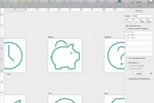Create a hairline icon set using Sketch | Creative Bloq
