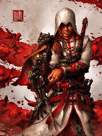 Your face-stabbing art could be featured in Assassin's Creed art book ...