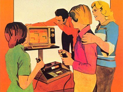 What lifestyle gaming pics looked like in the 70s | GamesRadar+
