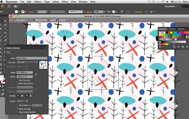 Quick and easy pattern swatches in Illustrator CS6 | Creative Bloq