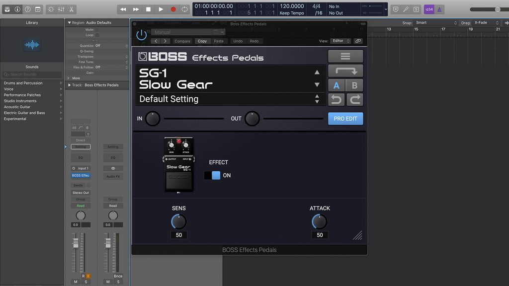 "The ability to use official Boss stompbox recreations in our DAW is ...