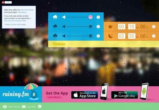Rainyday.js gives your browser a pleasant shower | Creative Bloq