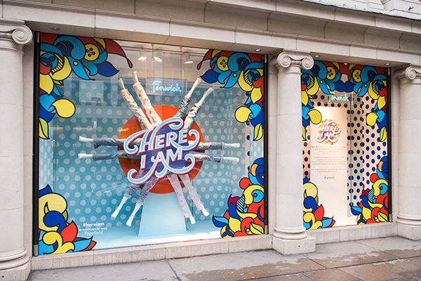 Typographic window display is a glass act | Creative Bloq
