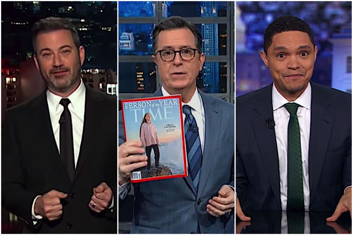 Late night hosts pity Trump's sad Greta Thunberg tantrum | The Week
