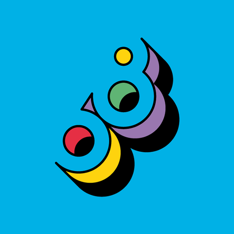 Unique number typography plays with negative space | Creative Bloq