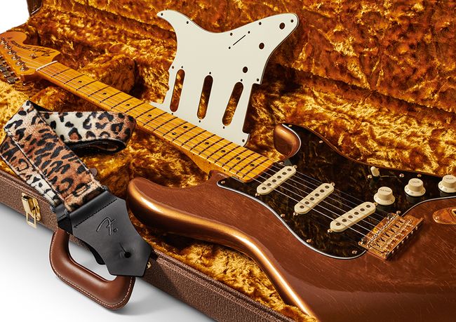 Bruno Mars’ signature Fender Strat nods to Jimi Hendrix & Prince ...
