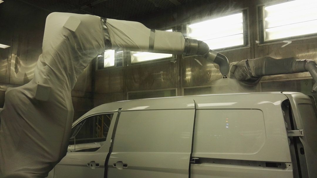 How Ford uses feather dusters to paint your car | T3