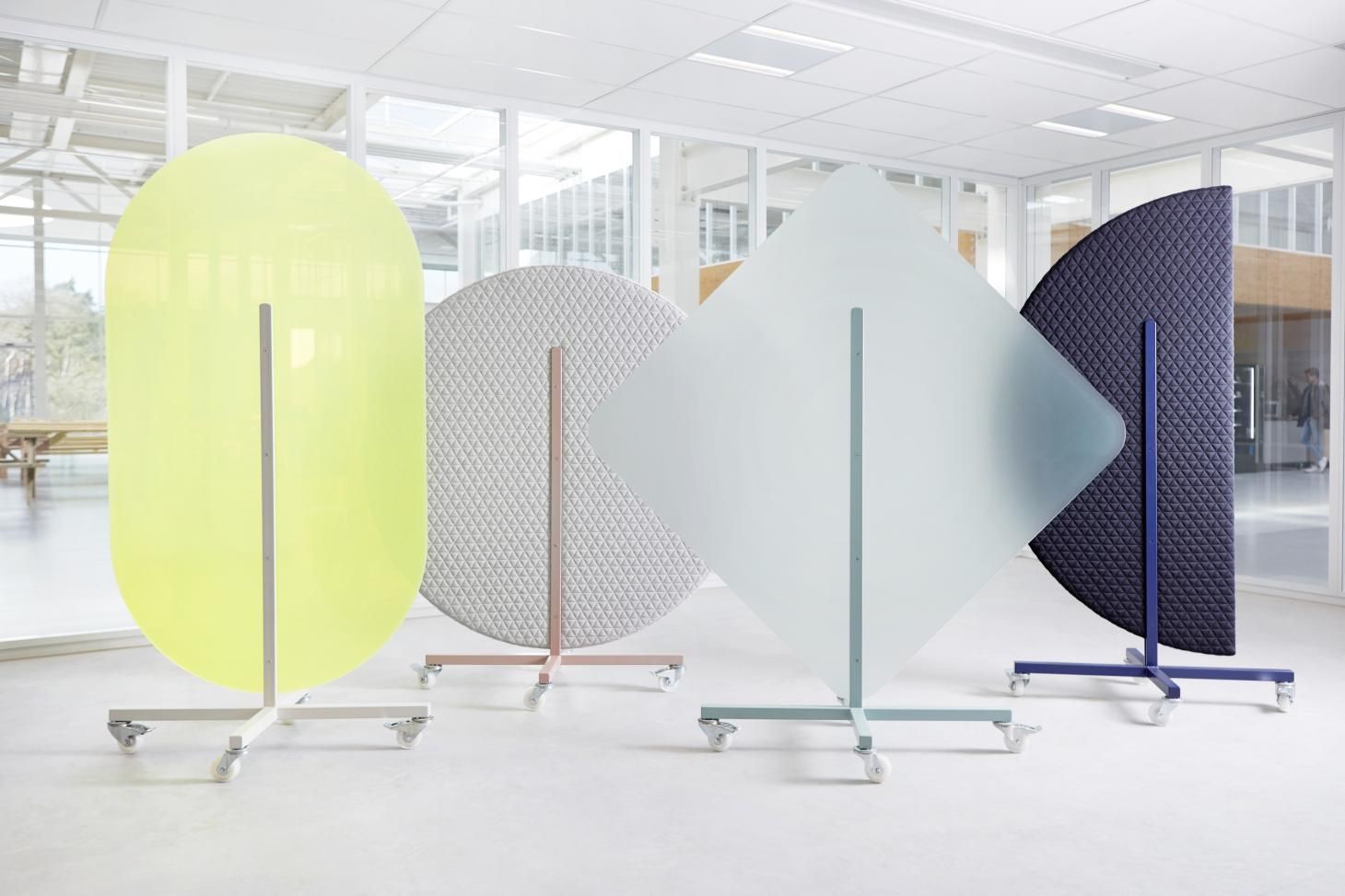 Social distancing furniture for offices and restaurants | Wallpaper