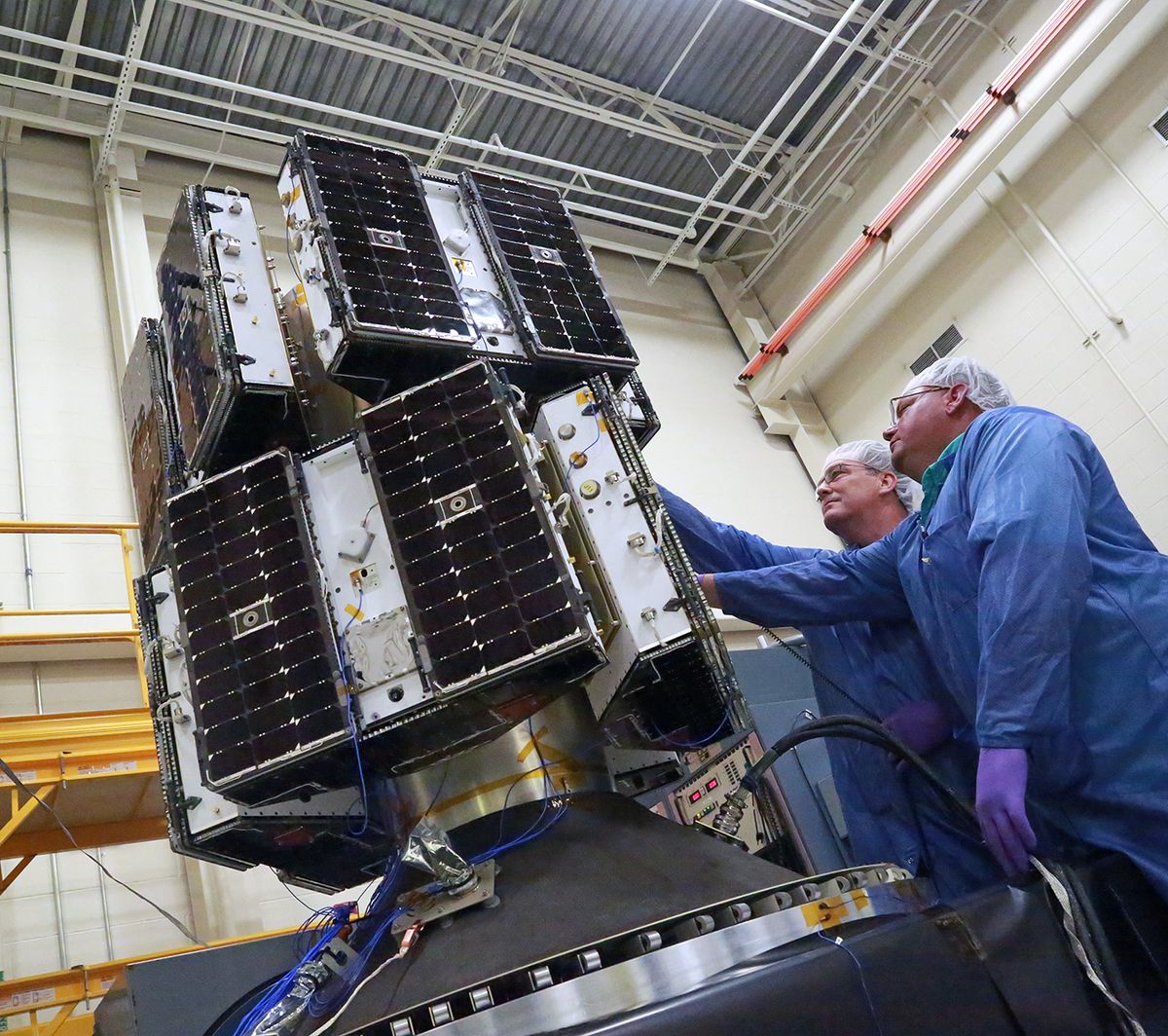 NASA's CYGNSS Hurricane-Tracking Satellites in Pictures | Space