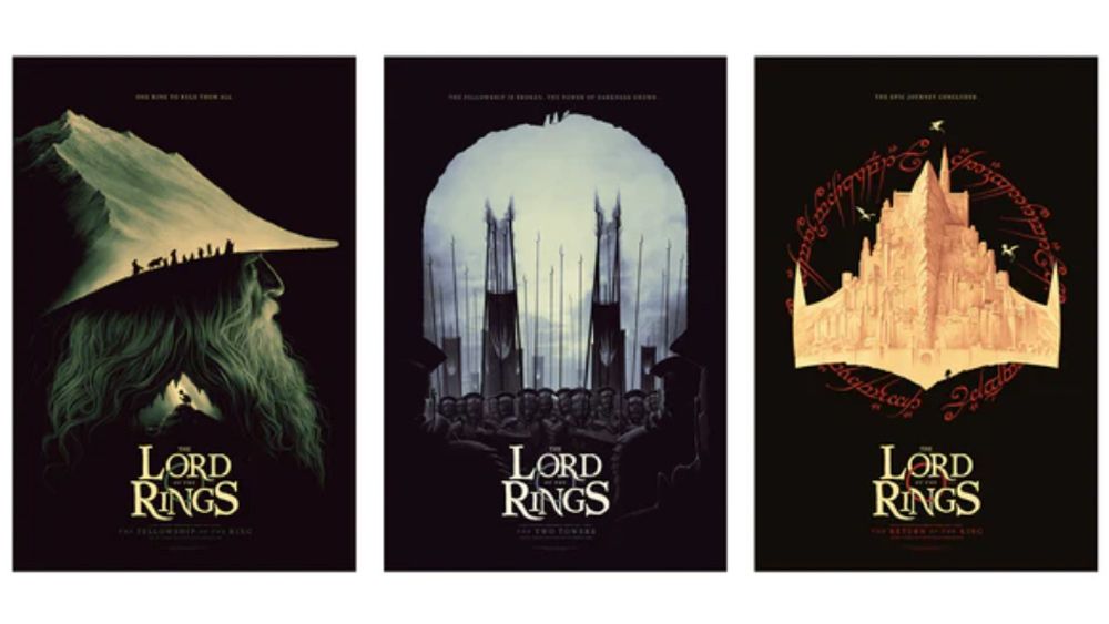 These clever Lord of the Rings posters have cast a spell over the ...