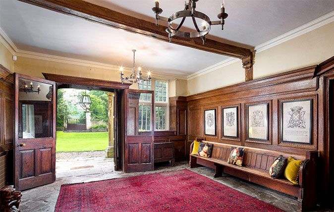 The Grade I-listed Jacobean manor house once owned by Glastonbury Abbey ...