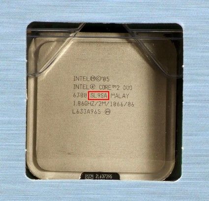 The cheaper tray versions of the processors are sold in a simple ...