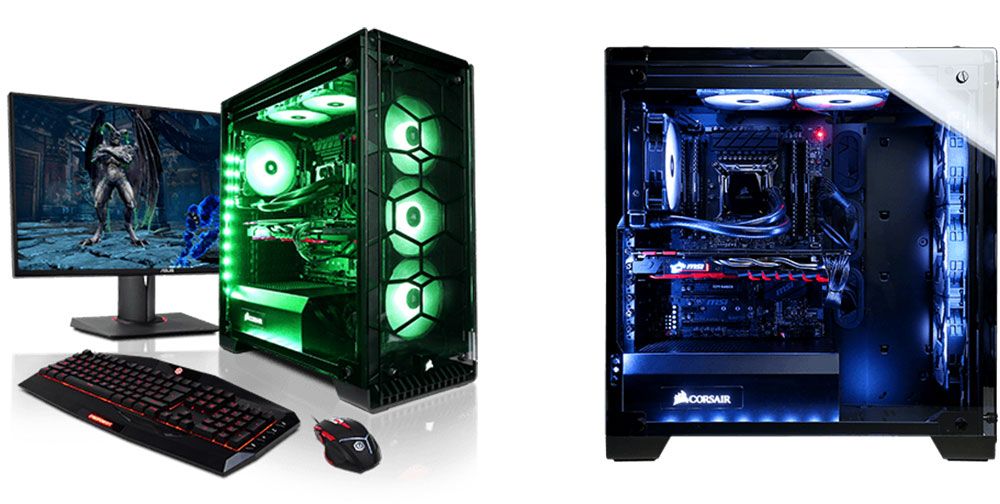 CyberPowerPC puts Coffee Lake inside a glass house made by Corsair | PC ...