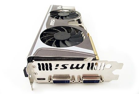 MSI N580GTX Twin Frozr II/OC - Four Overclocked GeForce GTX 580 Cards ...