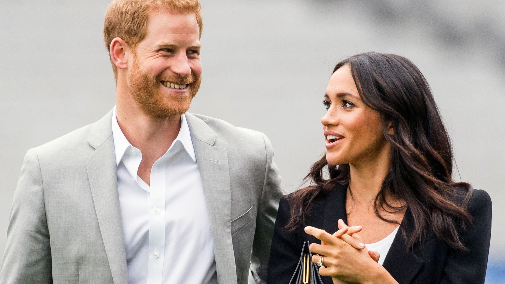 Prince Harry Met Caitriona Balfe at Garden Party in Ireland - Royal ...