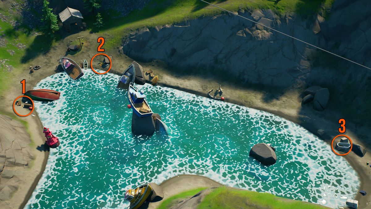 Fortnite family portrait from a shipwreck locations | GamesRadar+