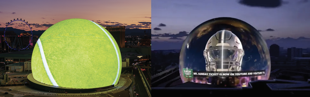 NFL Opening Day and the U.S. Open on the Biggest Screen(s) in the World ...