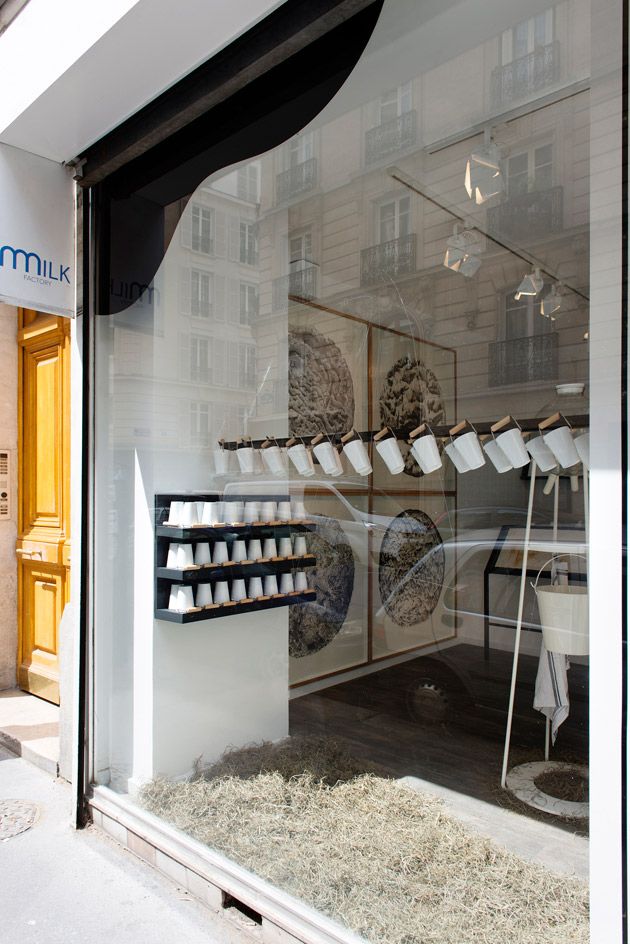 Milking it: designers get creative with dairy at Paris' Milk Factory ...
