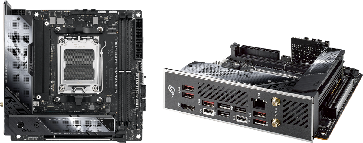 Asus' ROG X670E-I Has a Chipset on a PCIe Stick | Tom's Hardware