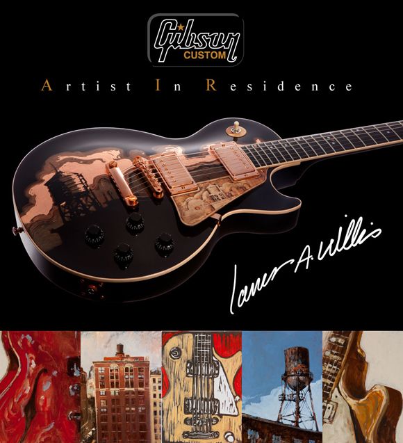 June 16 Gibson Art & Guitars Festival to Feature James A. Willis ...