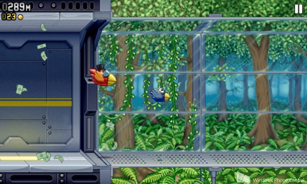 Jetpack Joyride Review: Soaring endless distances on Windows Phone 8 ...