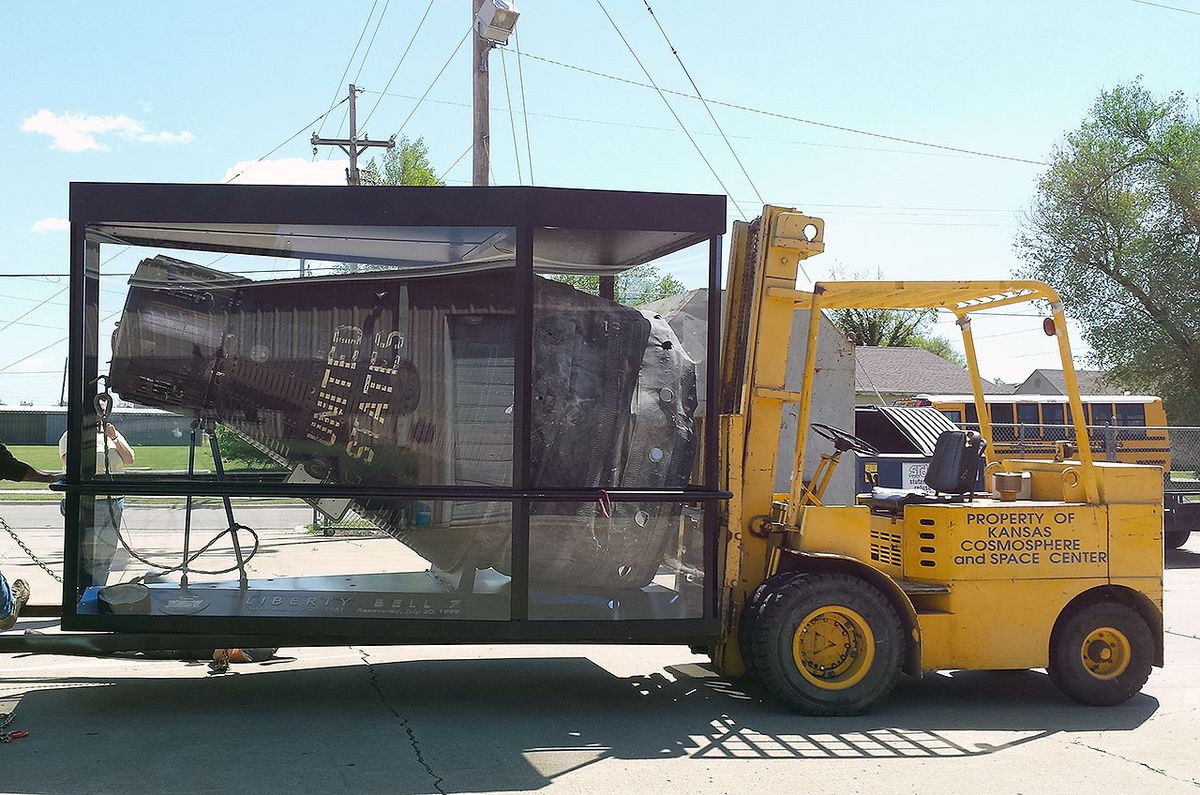 Mercury Space Capsule Returns to Kansas After Overseas Art Exhibition ...