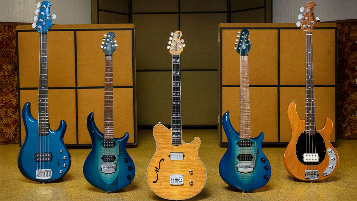 John Petrucci's Ernie Ball Music Man signature guitar gets a tropical ...