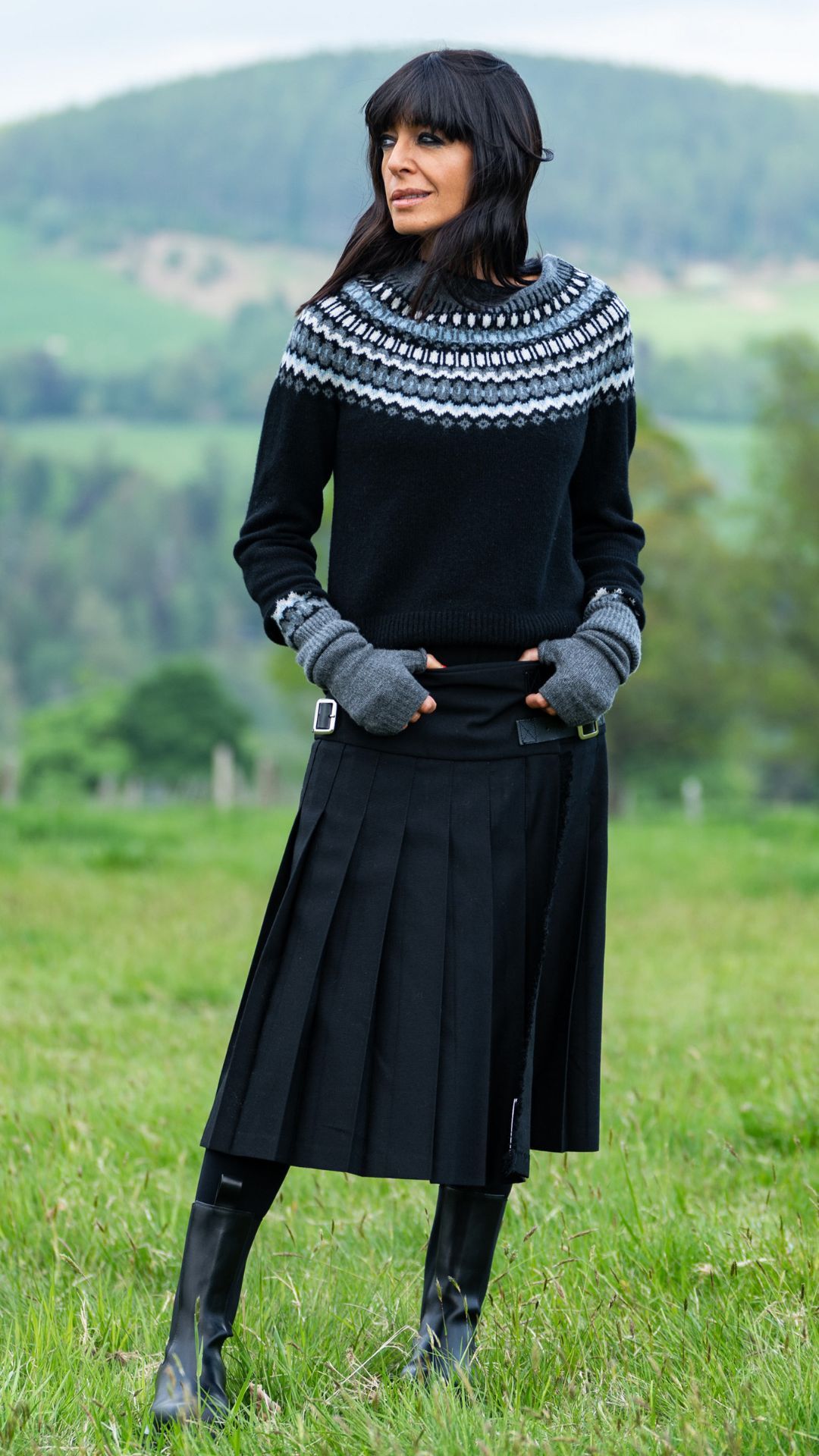 Claudia Winkleman's jumper is by Kate Middleton's favourite brand ...