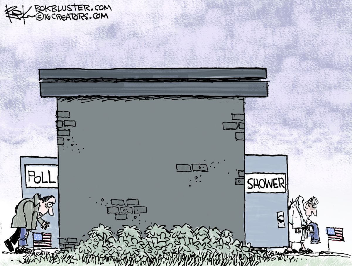Political cartoon U.S. 2016 election voters | The Week