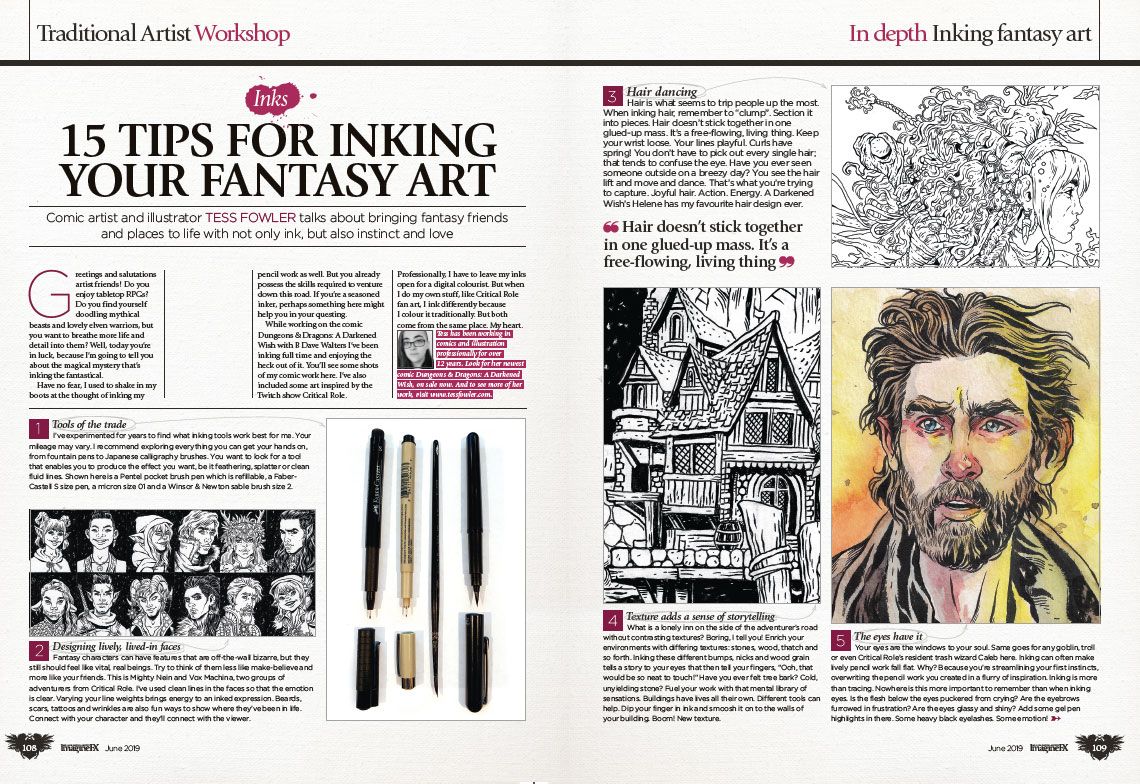 Start creating better comic art with ImagineFX | Creative Bloq