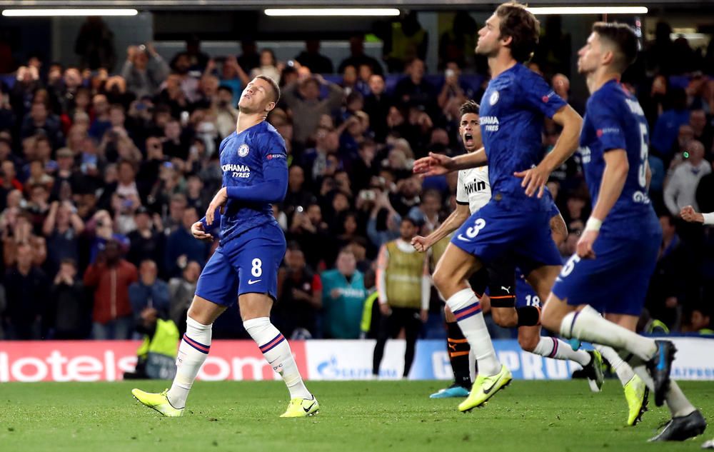 Chelsea pay Champions League penalty as Barkley misses late spot-kick ...
